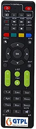 Buy Beingelegant - GTPL Setup Box Remote Control with Cover - Setup/Set ...