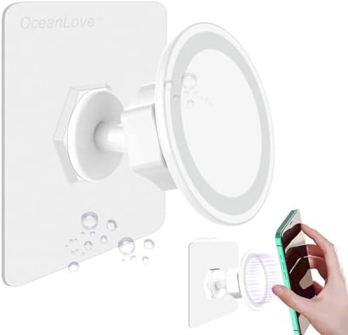 Amazon.com: OCEANLOVE for MagSafe Wall Mount Magnetic Phone Holder ...