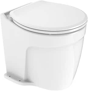Amazon.com: SEAFLO Deluxe Flush Electric Marine Toilet Boating Head ...