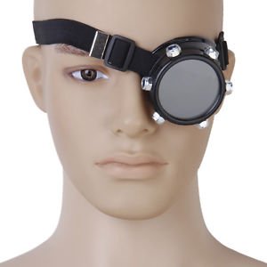 Monocle VICTORIAN Cyber Steampunk Goth Cyclop Monovision Eye Patch ...