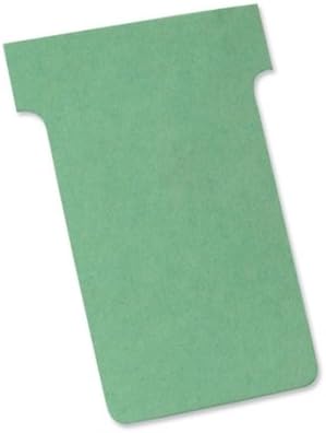 Nobo T-Cards Tab Top 15mm W92x Bottom W80x Full H120mm Size 3 Yellow ...