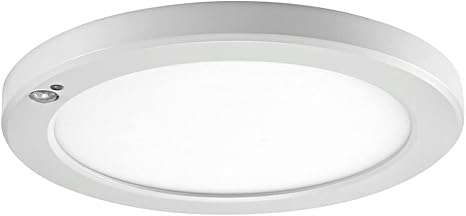 Leviton LED Downlight with Motion Sensor, 8” Round, White, 9866-B0W ...