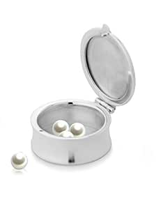 Box Silver 92.5 Episode Pill Round - 50625 : Amazon.in: Home & Kitchen