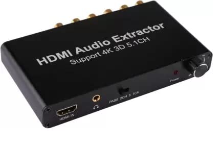 Microware 5.1 Digital Audio Gear Decoder with HDMI to HDMI Audio ...