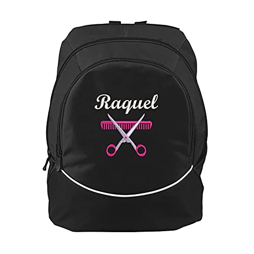 Amazon.com: Hair Stylist Personalized Embroidered Back Pack : Clothing ...