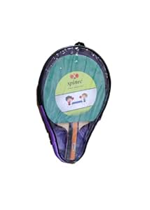 Spinec® Tyro Table Tennis Bat Colored, Green |1 Racquets/Paddle ...