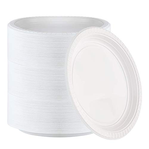 Snapklik.com : Plasticpro 9 Inch Round Plastic Plates Microwaveable
