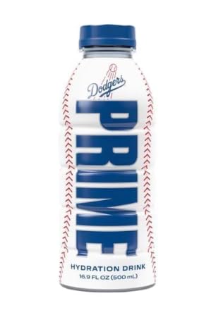 Amazon.com : La Dodgers Prime Drink, Limited Edition Los Angeles Prime ...