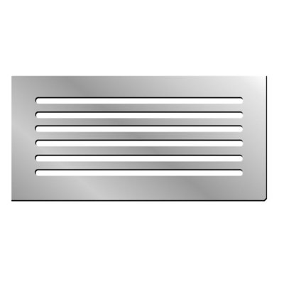 Amazon.com: TechnologyLK Single Slotted Acrylic A/C Mirror Grill - 18 ...