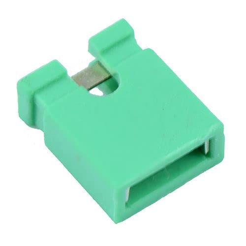 Open Green 2.54mm Mini Jumper Link PCB Shunts Short Mini Jumper Cap ...