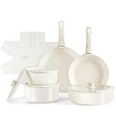 Amazon.com: CAROTE Pots and Pans Set, Nonstick Cookware Set Detachable ...