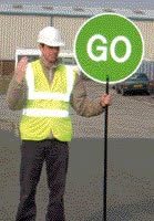 Amazon.com : Stop / go lollipop at 600 mm : Office Products