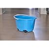 Amazon.com: Quickie® Ez-Glide Bucket On Wheels, 5 Qt, Blue 20000ZQK - 1 ...