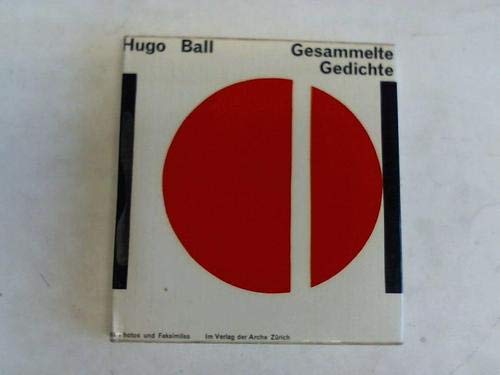 Amazon.com: Gesammelte Gedichte: Hugo Ball: Books