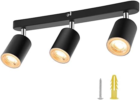 Deruaku Ceiling Lights, Kitchen Lights Ceiling Rotatable, 3 Way ...