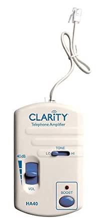 Clarity HA-40 In-Line Phone Amplifier : Amazon.ca: Electronics