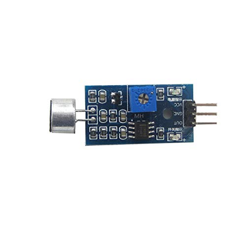 MAO YEYE 5pcs/lot Sound Sensor Module Sound Detection Module Microphone Module Voice Whistle ...