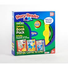 Story Reader 2.0 with 3-Book Sesame Street Library: Elmo, Cookie ...