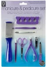 Amazon.com: [Pack of 12] - 9 Piece Mini-Pedi Set : Beauty & Personal Care
