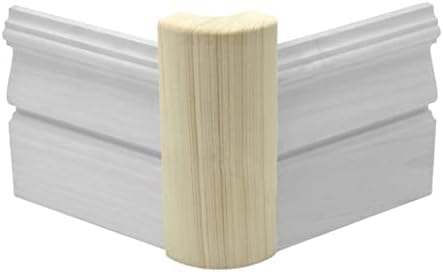Amazon.com: 3/4" x 2 1/4" x 6" Poplar (Paint Grade) Outside Radius ...