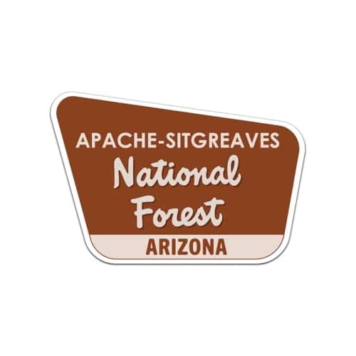 Amazon.com: Apache-Sitgreaves National Forest Arizona az Sticker Decal ...