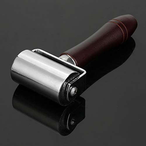 HEEPDD Leather Press Roller, 60mm Leather Press Laminating Roller Edge ...