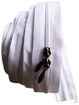 Continuous Zip Heavy Duty Zipper 5 Yard Bulk Zipper 5M Replacement ...