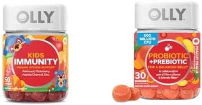 Amazon.com: OLLY Kids Immunity Gummy, Immune Support, Wellmune ...