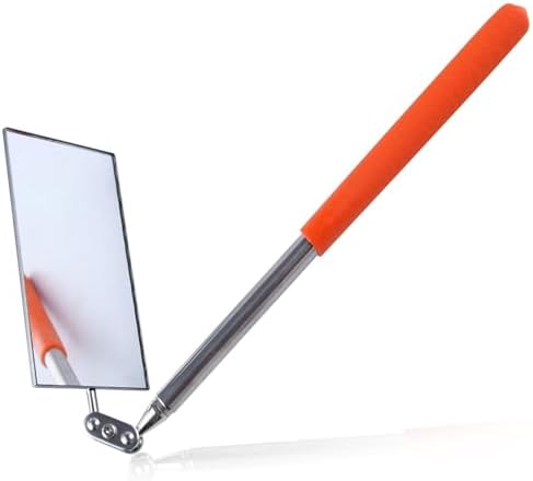 LEONTOOL Telescoping Auto Inspection Mirror 360° Swivel Head ...