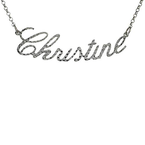 Christine Name Cursive