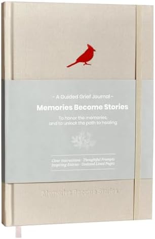 Amazon.com : WOOWA Guided Grief Journal for Navigating Loss. Memorial ...
