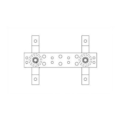 Chatsworth 13622-01X Grounding Bus Bar Length: 10": Electrical ...