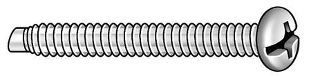 #10-32 x Pan Head Combination Slotted/Phillips Pilot Point Machine ...