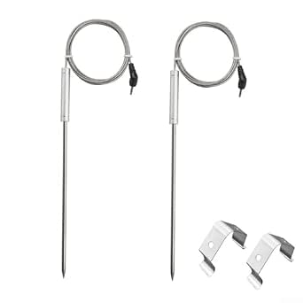 Stainless Steel Meat Probe Replacement for Thermopro TP17 TP27 ...