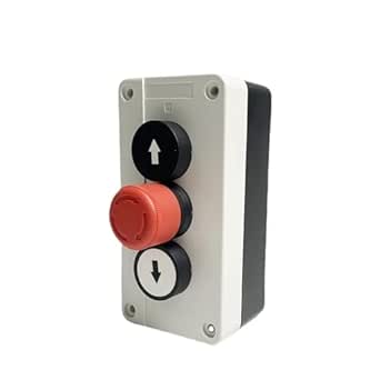 Reset Momentary Waterproof 3 Position Spring Return Push Button Switch Control Station Box Up ...