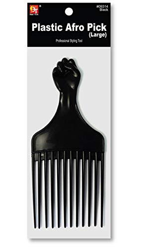 Amazon.com : Plastic Afro Pick/Pik (Plastic Afro Pick) : Beauty ...