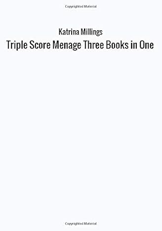 Amazon | Triple Score Menage Three Books in One | Millings, Katrina ...