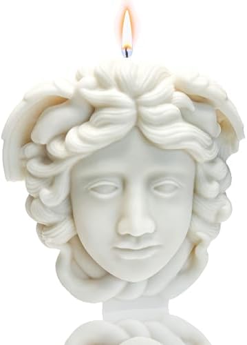 Amazon.com: Medusa Head Candle - Large Beautiful Handmade Pillar ...