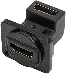 Amazon.com: QIANRENON HDMI Panel Mount Adapter 4K@60Hz HDMI 2.0 Female ...
