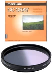 Amazon.com : Marumi 58mm 58 Grad Graduated Gray Grey Filter Japan ...
