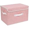 Amazon.com - Lucky Monet Cute Storage Bin Boxes with Lids Washable ...