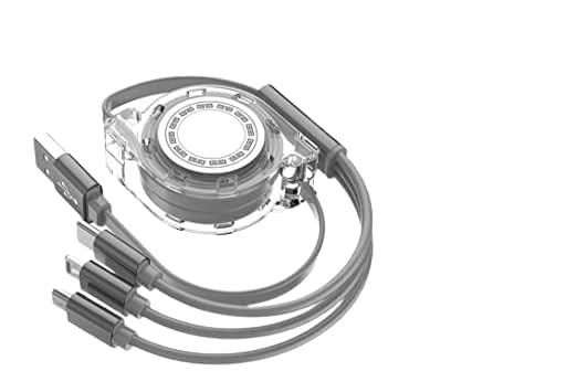 Combo Multiple Turbo Charging Cable 1.2m 3 in 1 Charging Cable, 3.0A ...