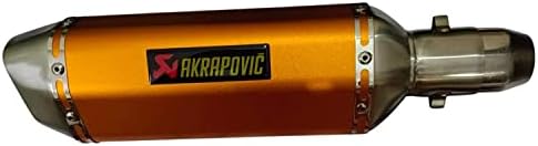 Alleykat Akrapovic Universal Exhaust for All Bikes Silencer for Bike ...