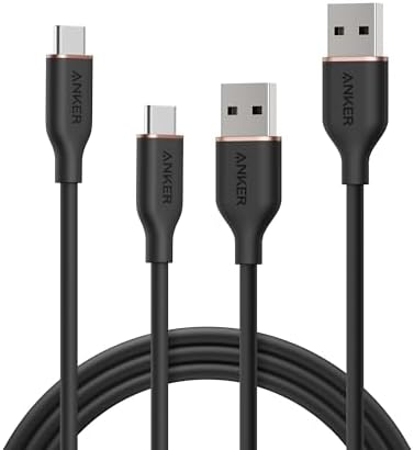 Amazon.com: Anker Flow Cable, USB A to USB C Cable (6ft), Car Carplay ...