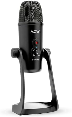 Amazon.com: EIVOTOR Recording Microphone, 3.5mm Condenser Microphone ...