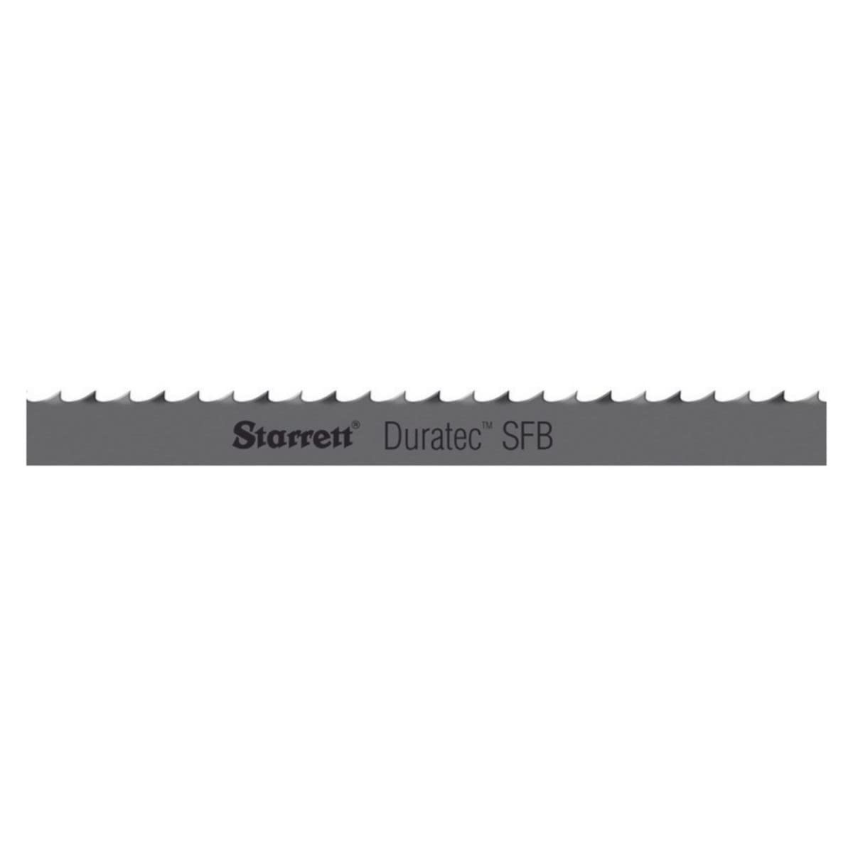Starrett Duratec SFB Band Saw Blade, Carbon Steel, Regular Tooth, Raker ...