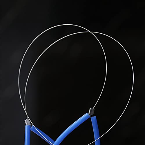 Ksrnsne 4Pcs Clay Wire Steel Wire Clay Cutter Pottery Tools with Rubber ...