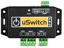 Amazon.com : uSwitch Pro 2 Channel Ethernet Web Relay with GPIO and ...