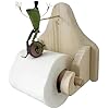 Amazon.com: Soaying Frog Riding Bicycle Toilet Paper Holder Frog Riding ...