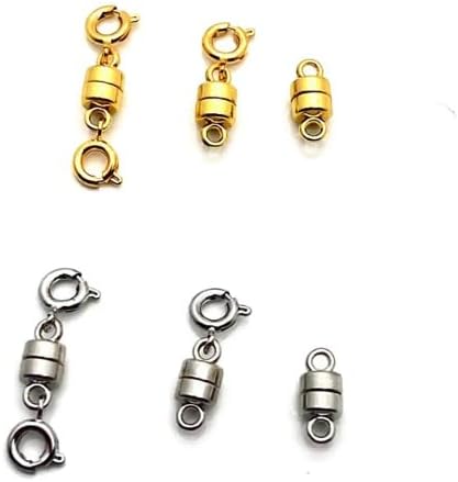 4 Pack Magnetic Necklace Clasps and Closures Magnetic Jewelry Clasps ...